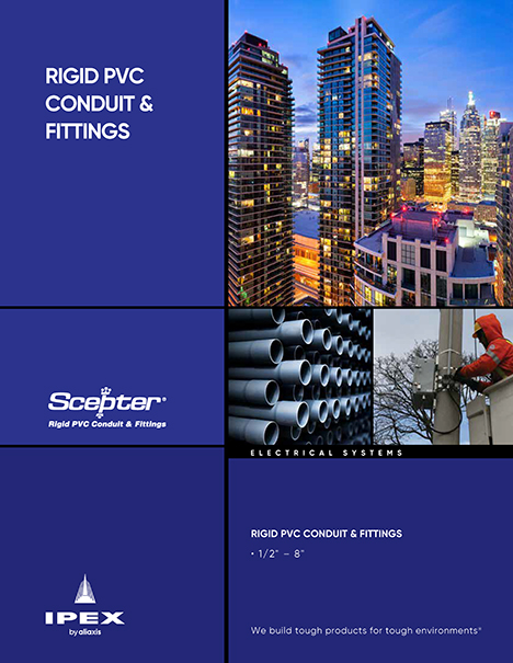 IPEX USA LLC - Scepter Rigid PVC Conduit & Fittings - Product Catalog ...