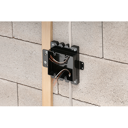 Selected Electrical Product: New! FURRED WALL BOX™ : ElectricSmarts Network